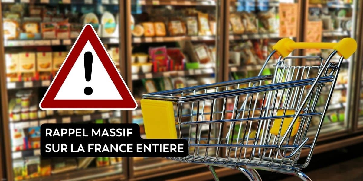 Attention rappel massif France entière : Ce plat préparé peut contenir ...