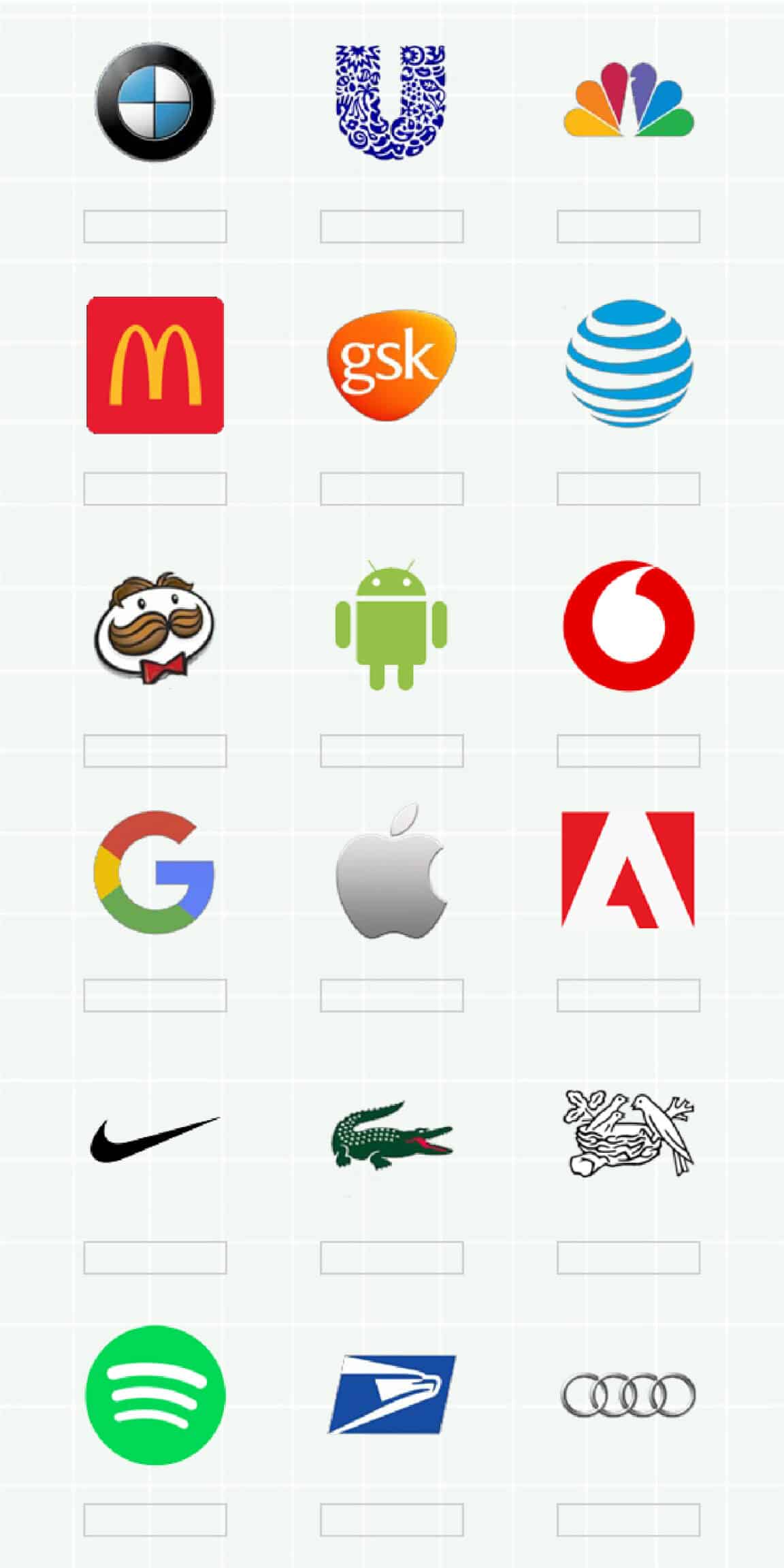 Quizz : Saurez-vous reconnaître la totalité de ces logos