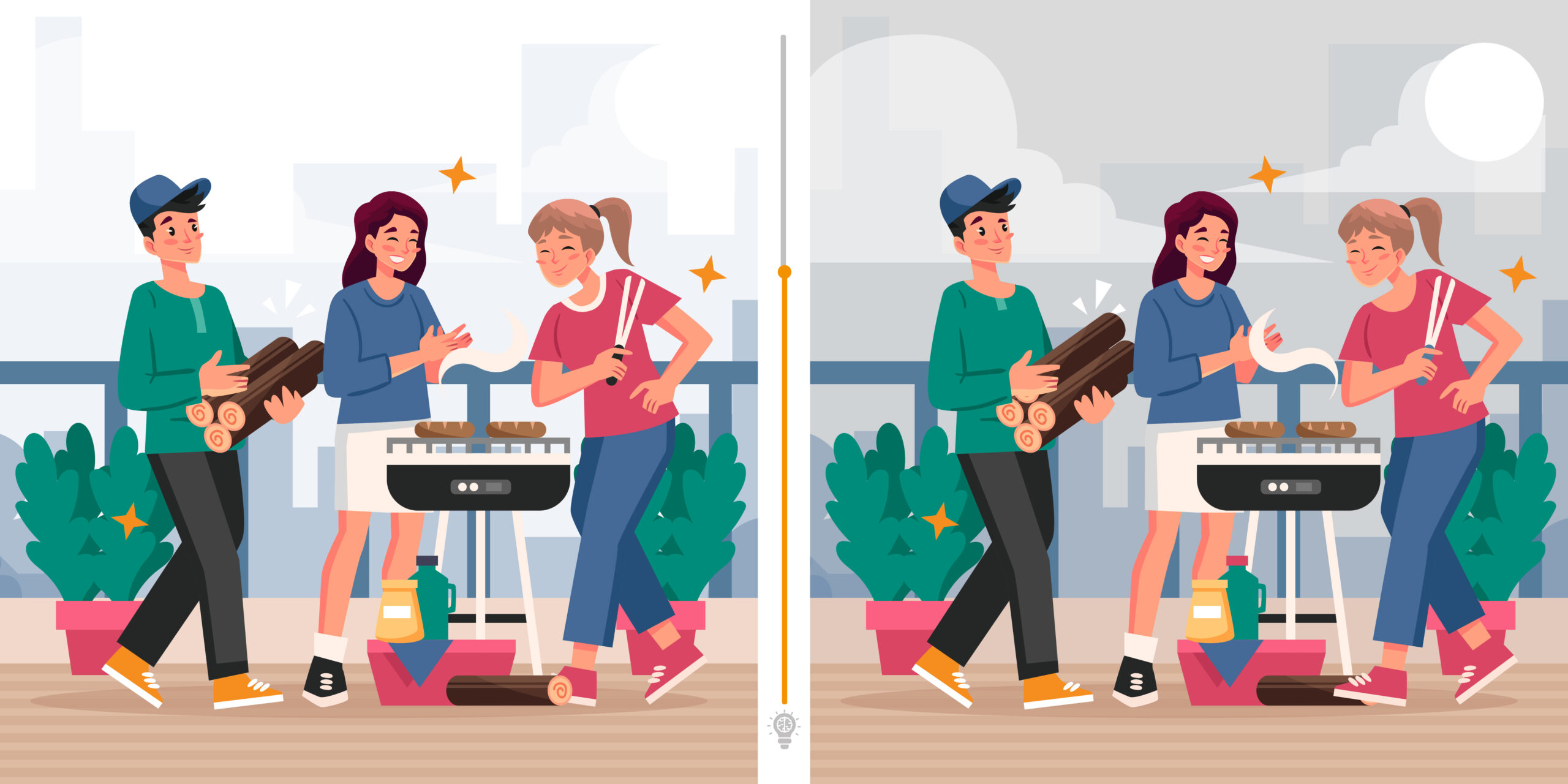 Défi visuel : Arriverez-vous à trouver les 10 différences entre les ...