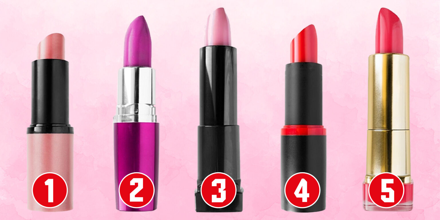 Test de personnalité : Le choix de votre rouge à lèvres préféré pourra ...