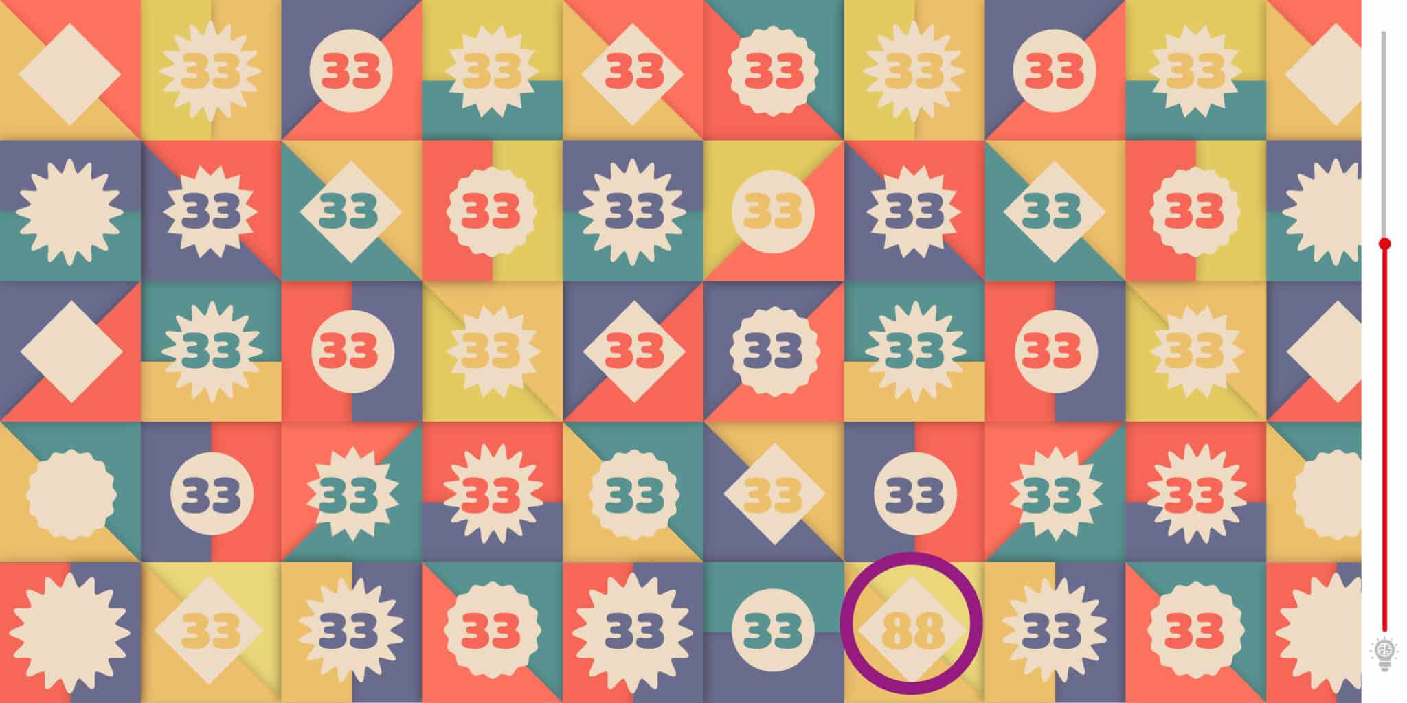 Test visuel : Trouvez le nombre 88 caché dans cette image en moins de ...