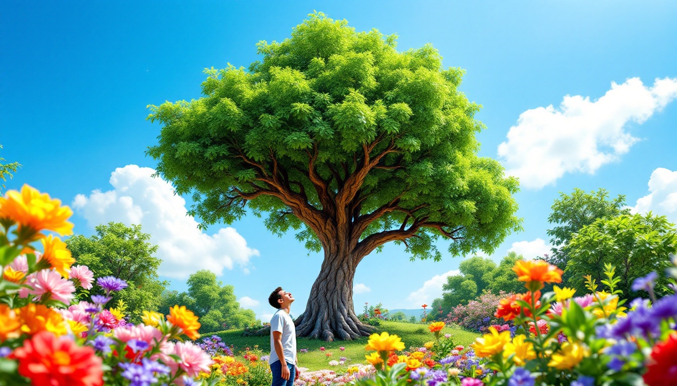 Un arbre magique pour purifier l'air de votre jardin